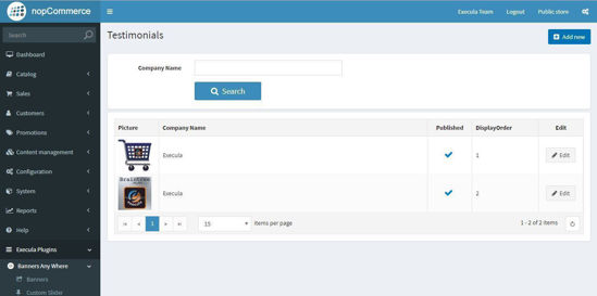 Banner Anywhere Plugin | nopCommerce | Slider Plugin | HostedMart.com ...