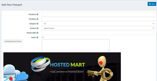 Product Pin Point/Image Gallery | Add Sliders Instantly | HostedMart.com - NopCommerce Plugins ...